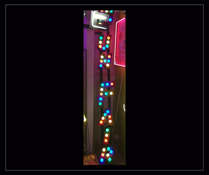 Neon Hire Signs Bulb